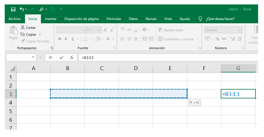 ¿Sabes qué es un rango? | Dimensión Excel