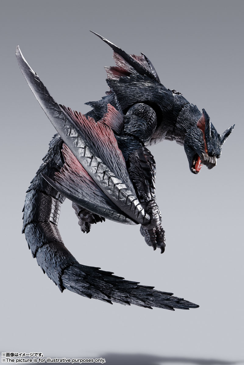 Monster Hunter World: Iceborne - Nargacuga S.H.MonsterArts (Tamashii ...