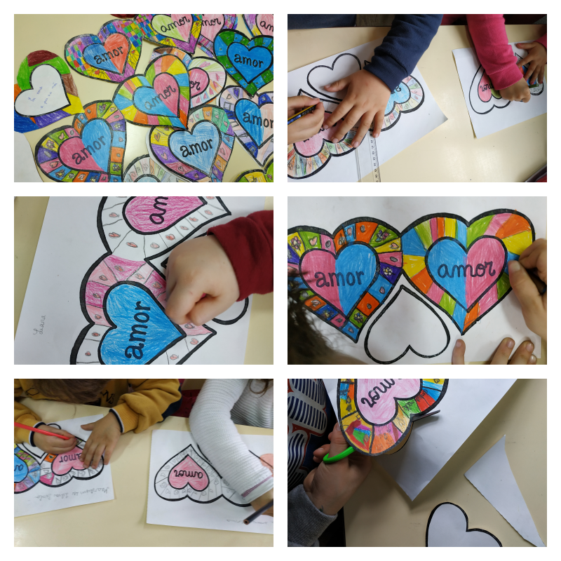 Turma A - 1.º ano - E.B. Devesinha: "Dia de São Valentim"