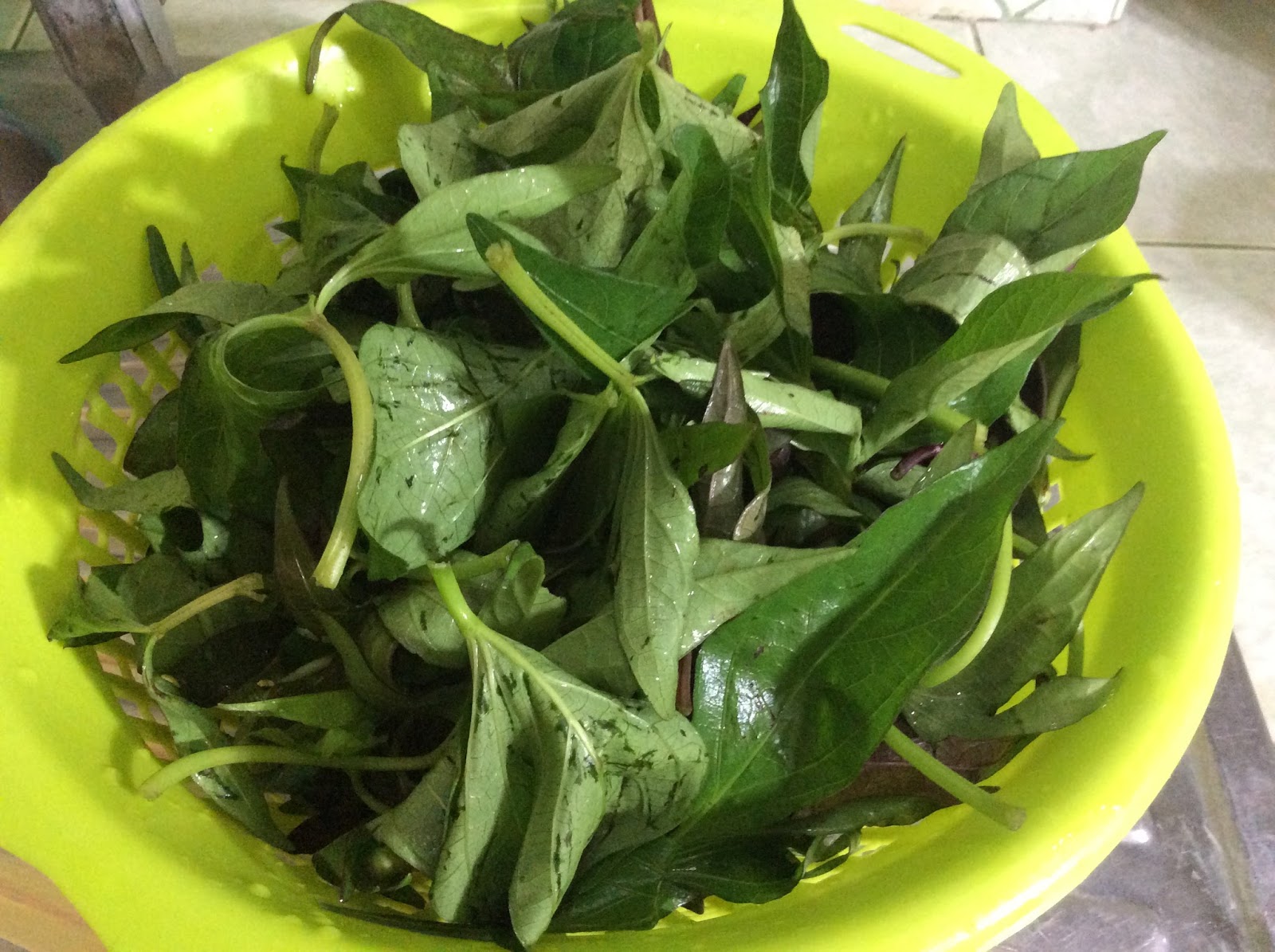 Camote Tops Sauté with Banana Greek Yogurt | Just Mom | Lifestyle ...