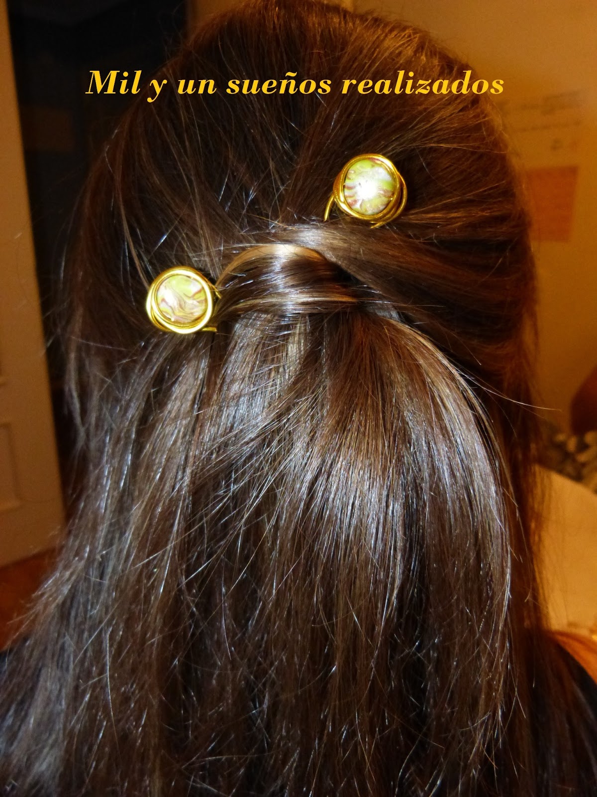 Mil y un sueños realizados: Palillos y pinchos para el pelo en alambre ...