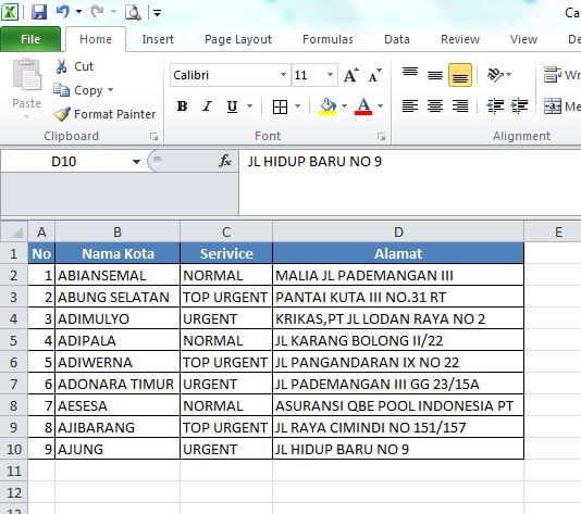 Cara Print Yang Baik dan Benar di Ms. Excel
