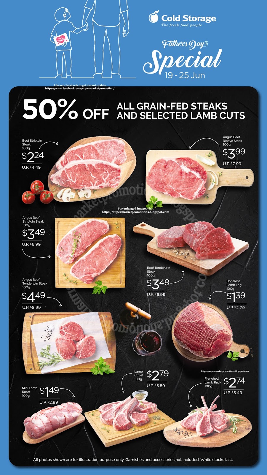 Cold Storage Grain-Fed Steaks And Lamb Cuts Promotion 19 - 25 June 2020 ...
