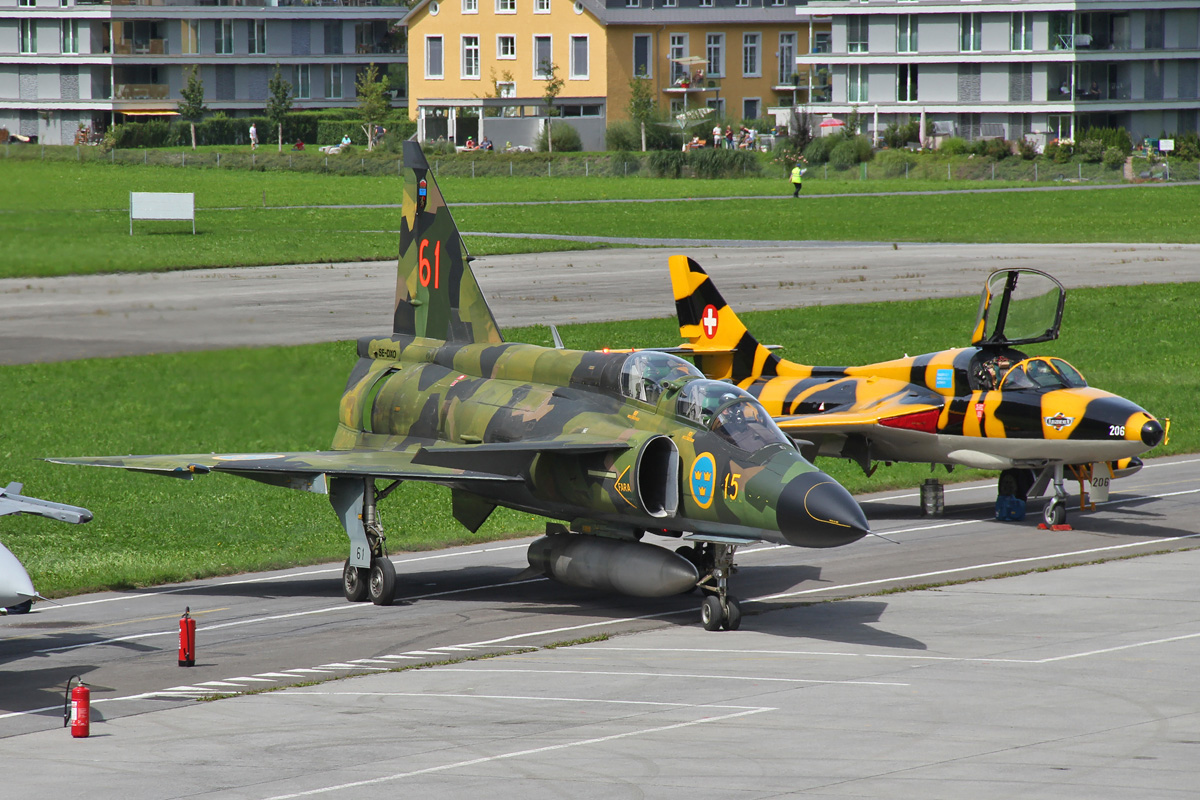 Eastwings: SAAB Sk-37E Viggen * Swedish Air Force Historic Flight ...