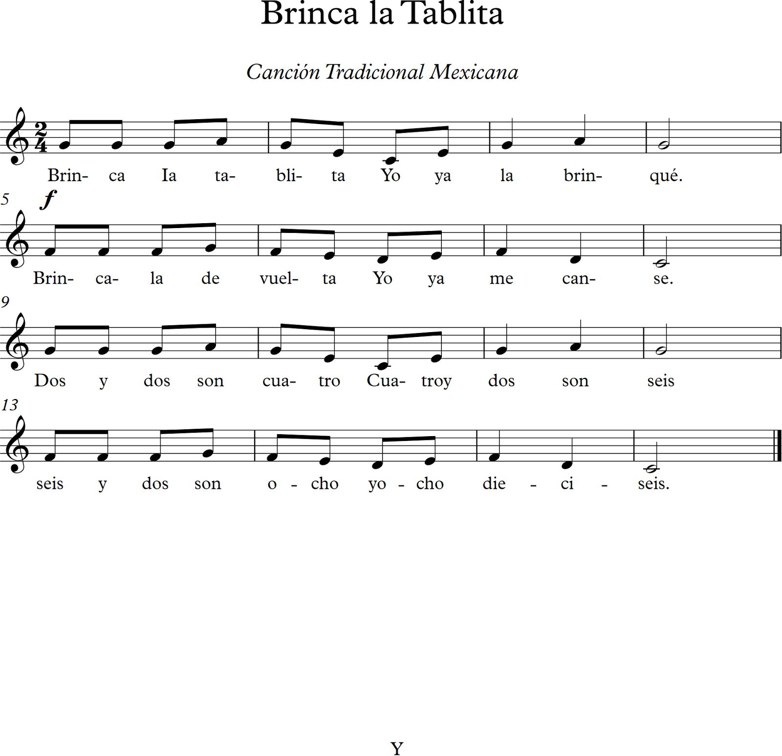 Brinca la Tablita - Descubriendo la Música