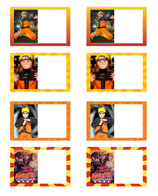 Kits imprimibles gratis : Tablas de multiplicación de Naruto