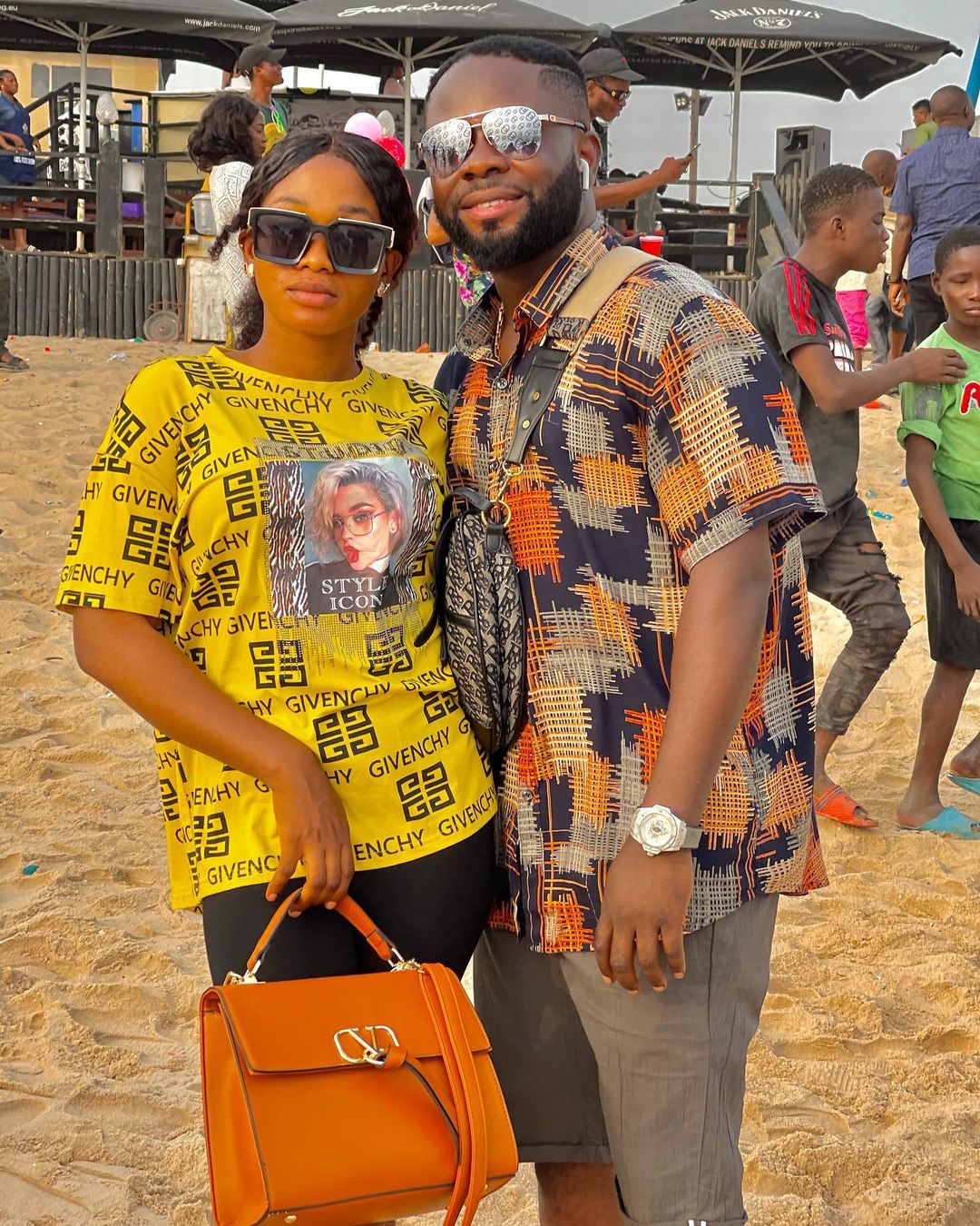 Photos of Ibrahim Yekini Itele and his wife, Olayiwola Aminat Omowunmi