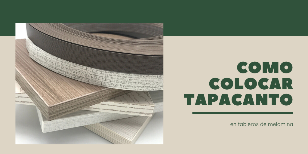 Todo Melamine: Cómo pegar tapacanto en melamina