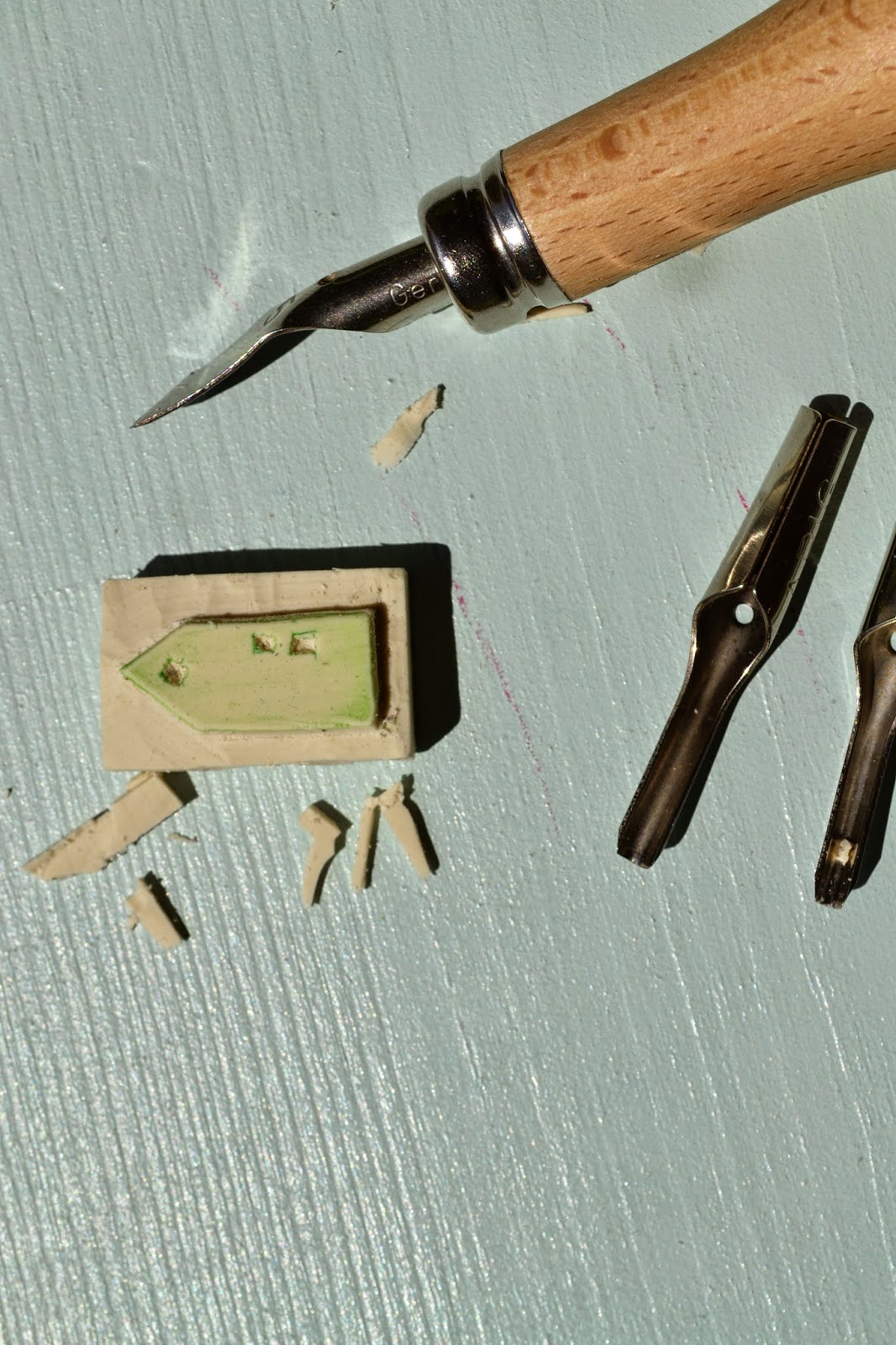 Jurinde macht was: DIY: Stempel selber machen