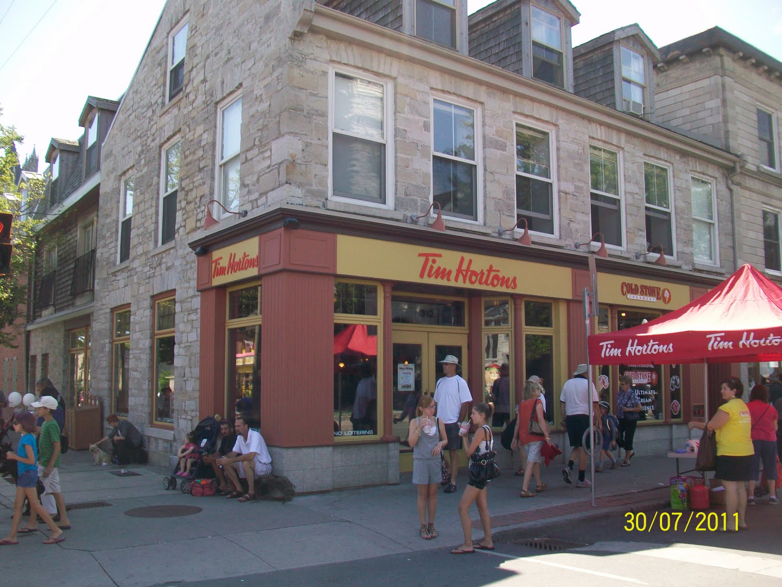 FROM MY WINDOW...: Kingston's Princess Street Promenade 2011