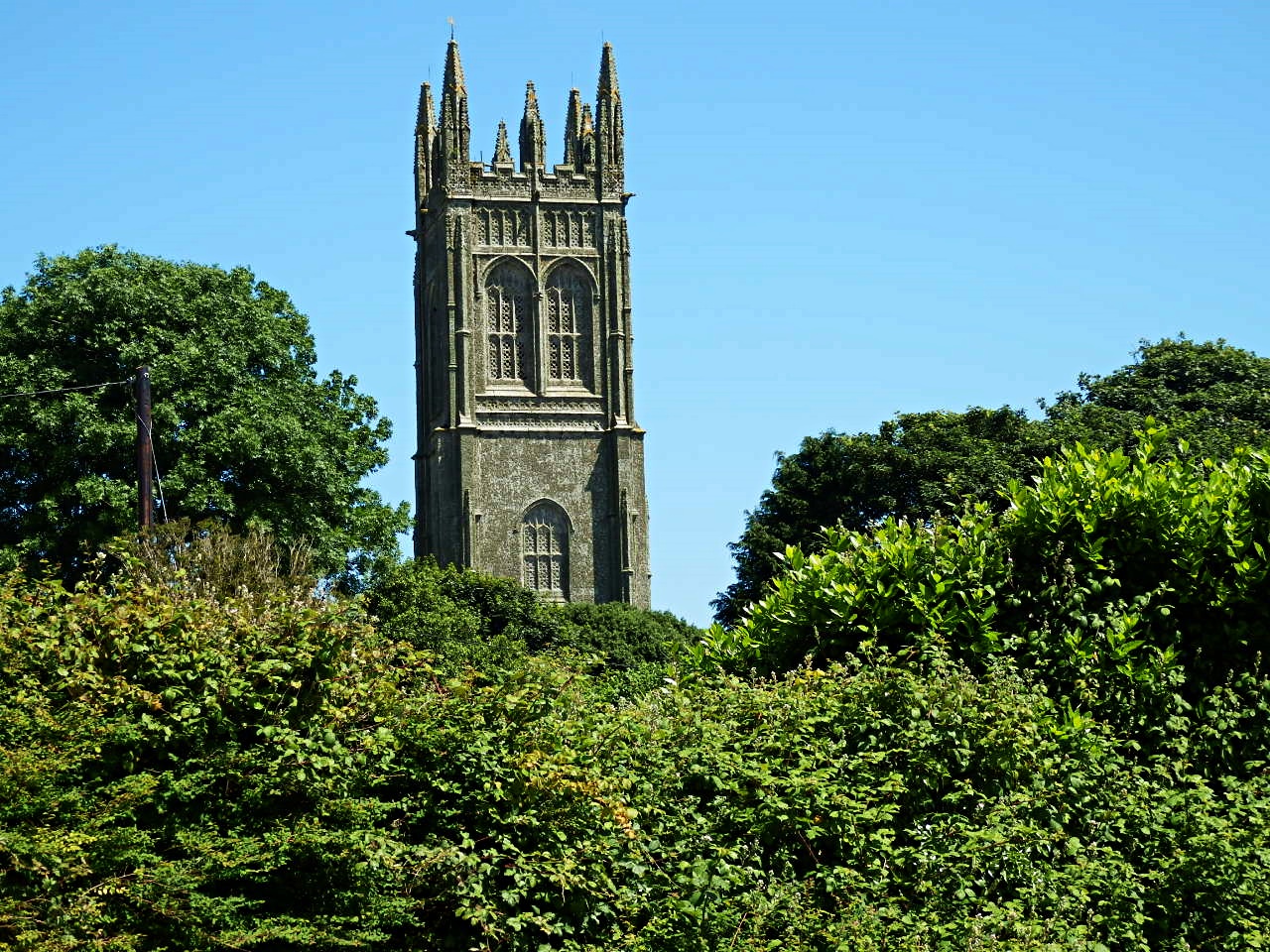 Mike's Cornwall: The Tallest Church Tower In Cornwall