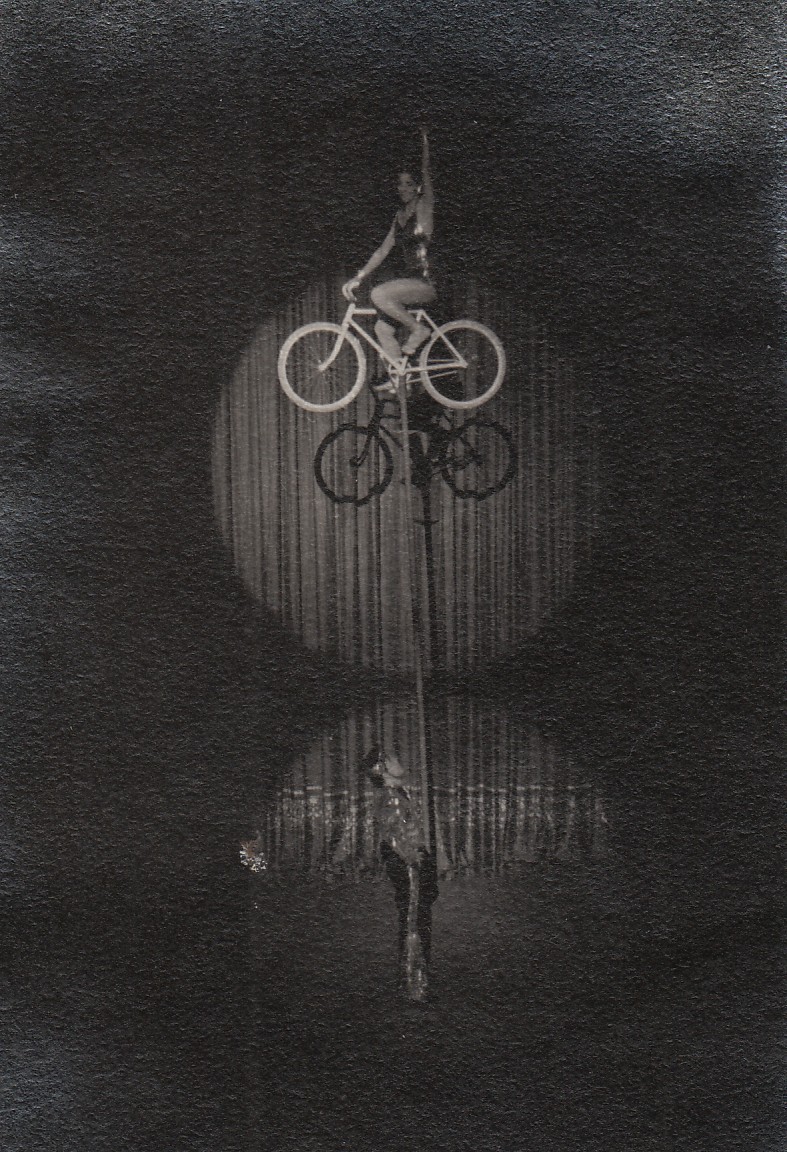 Dull Tool Dim Bulb: Bike Tricks in the Dark Bicycle At the Circus in ...
