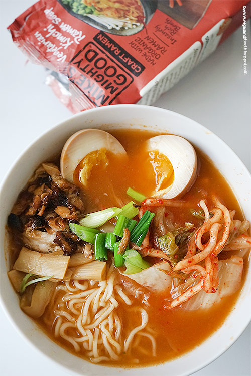 Mike's Mighty Good organic ramen - Vegas and Food