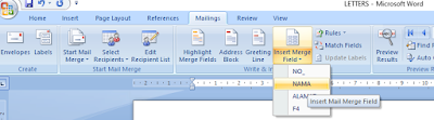 cara membuat mail merge di ms word 2007 - PediaInfo.com