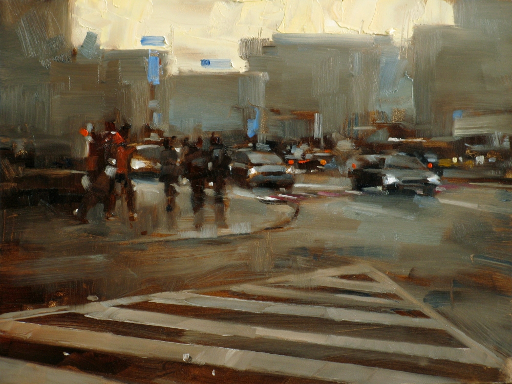 qiang-huang, a daily painter: "Tibor Nagy Study 1"