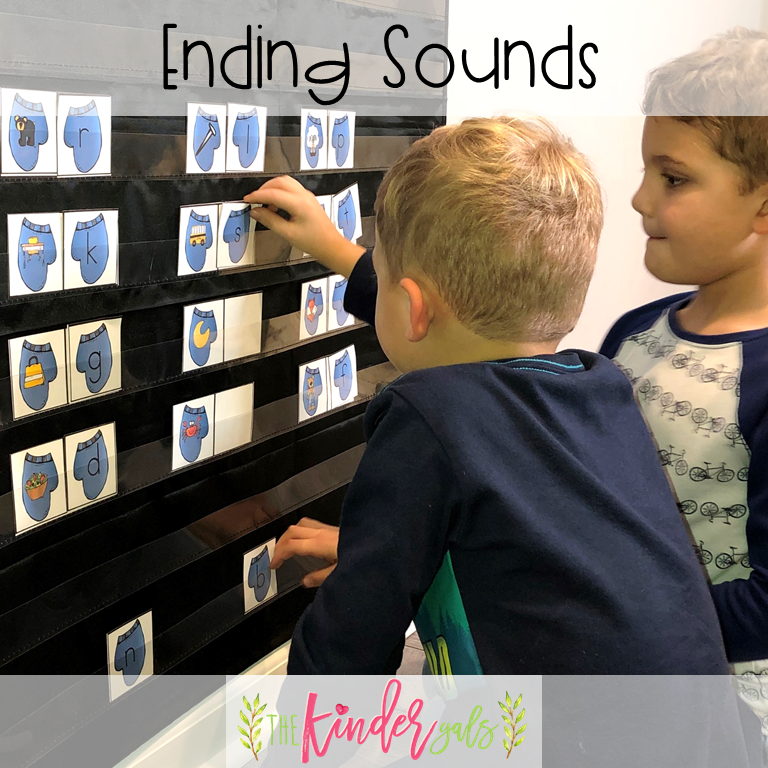 KinderGals: 6 Ways to Use the Pocket Chart in January