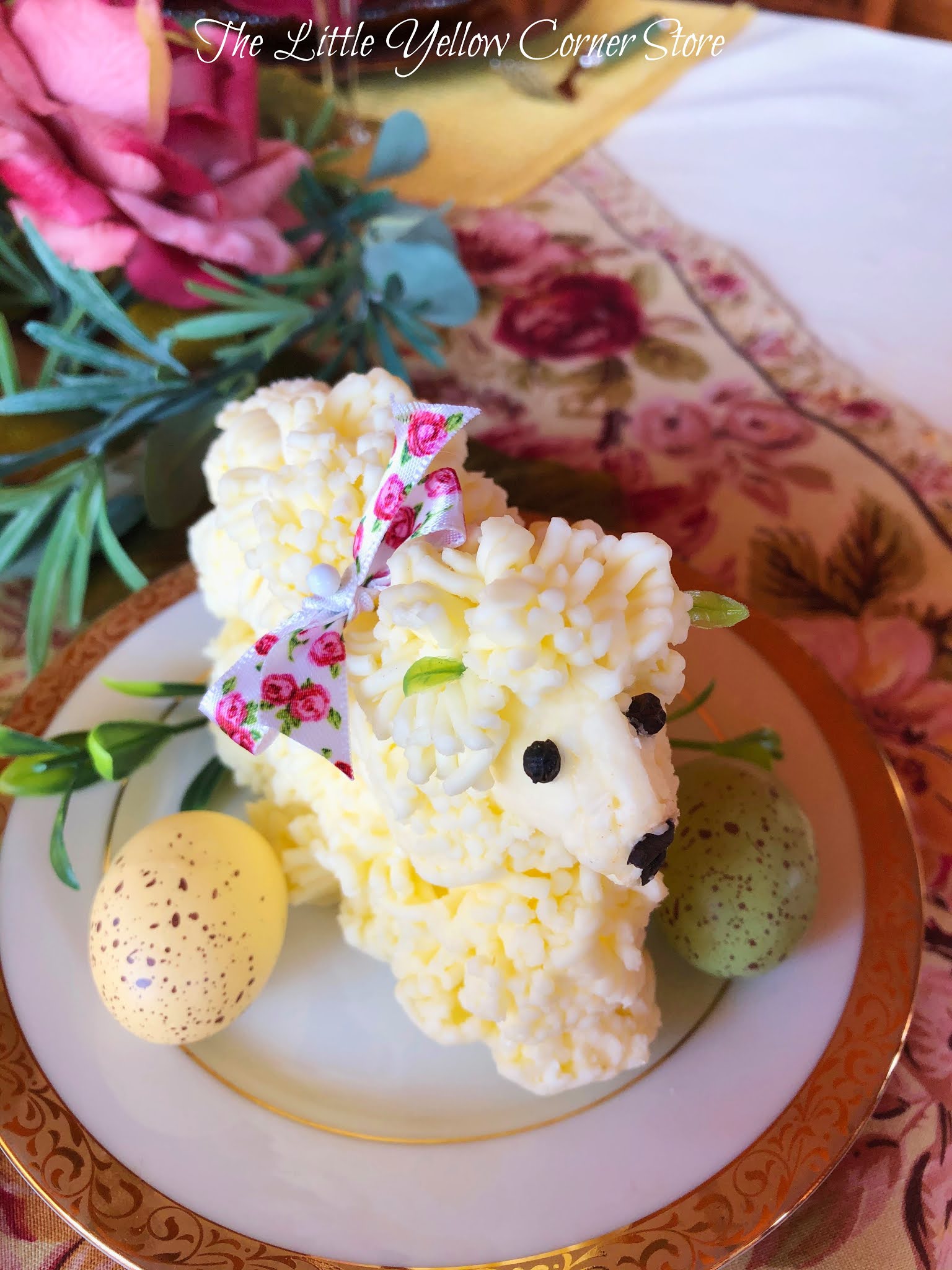 The Little Yellow Corner Store: A Fluffy Butter Lamb for Easter