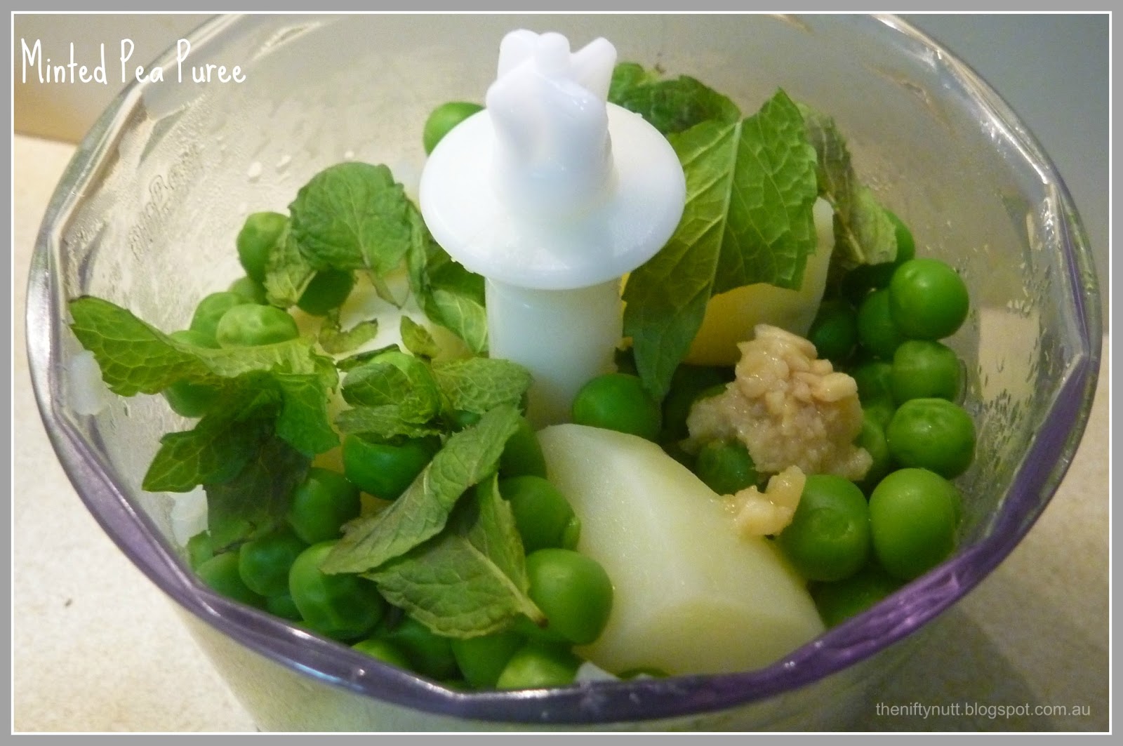 The Nifty Nutt: Friday Foodie - Minted Pea Puree