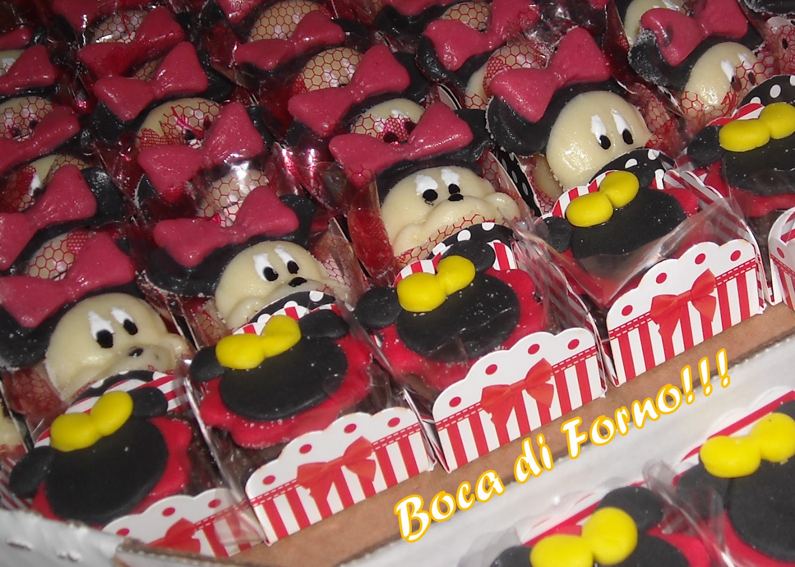 Boca di Forno!!!: Doces decorados Minnie