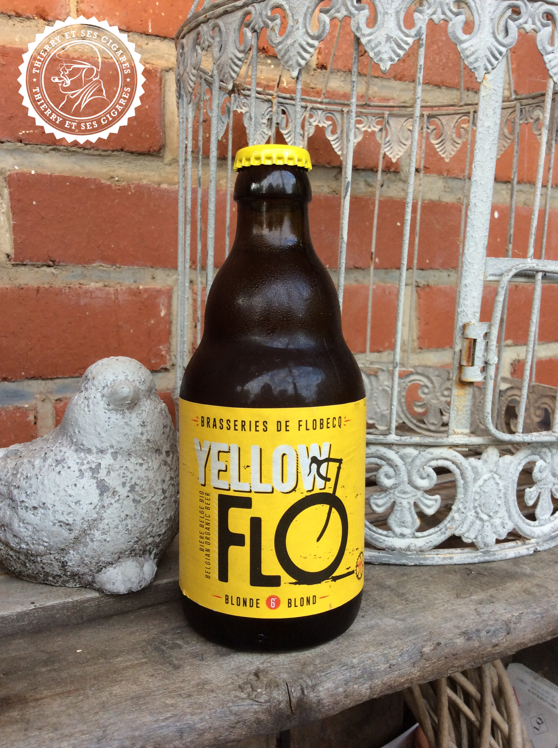 Thierry et ses cigares: Yellow Flo (Brasserie de Flobecq)