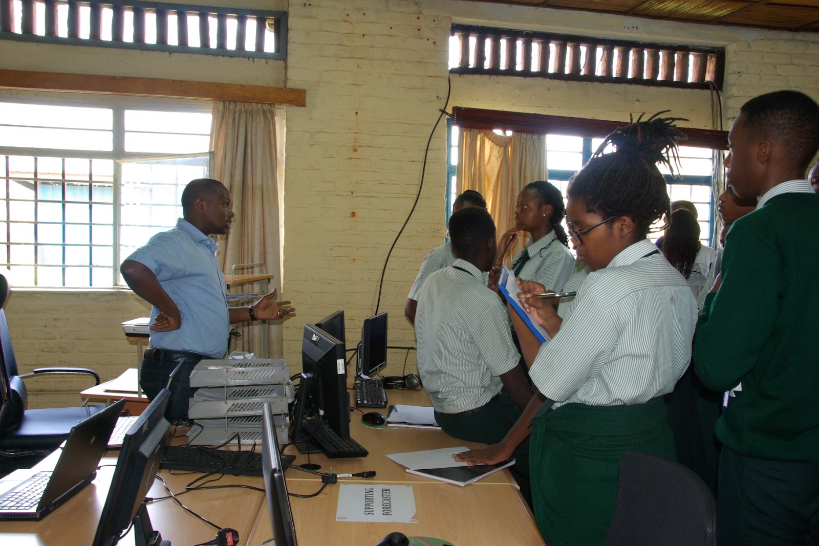 Rwanda Meteorology Agency: Students from Green Hills Academy visited ...