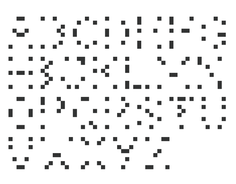 FMP: Brief 1 - Form and writing - bits alphabet