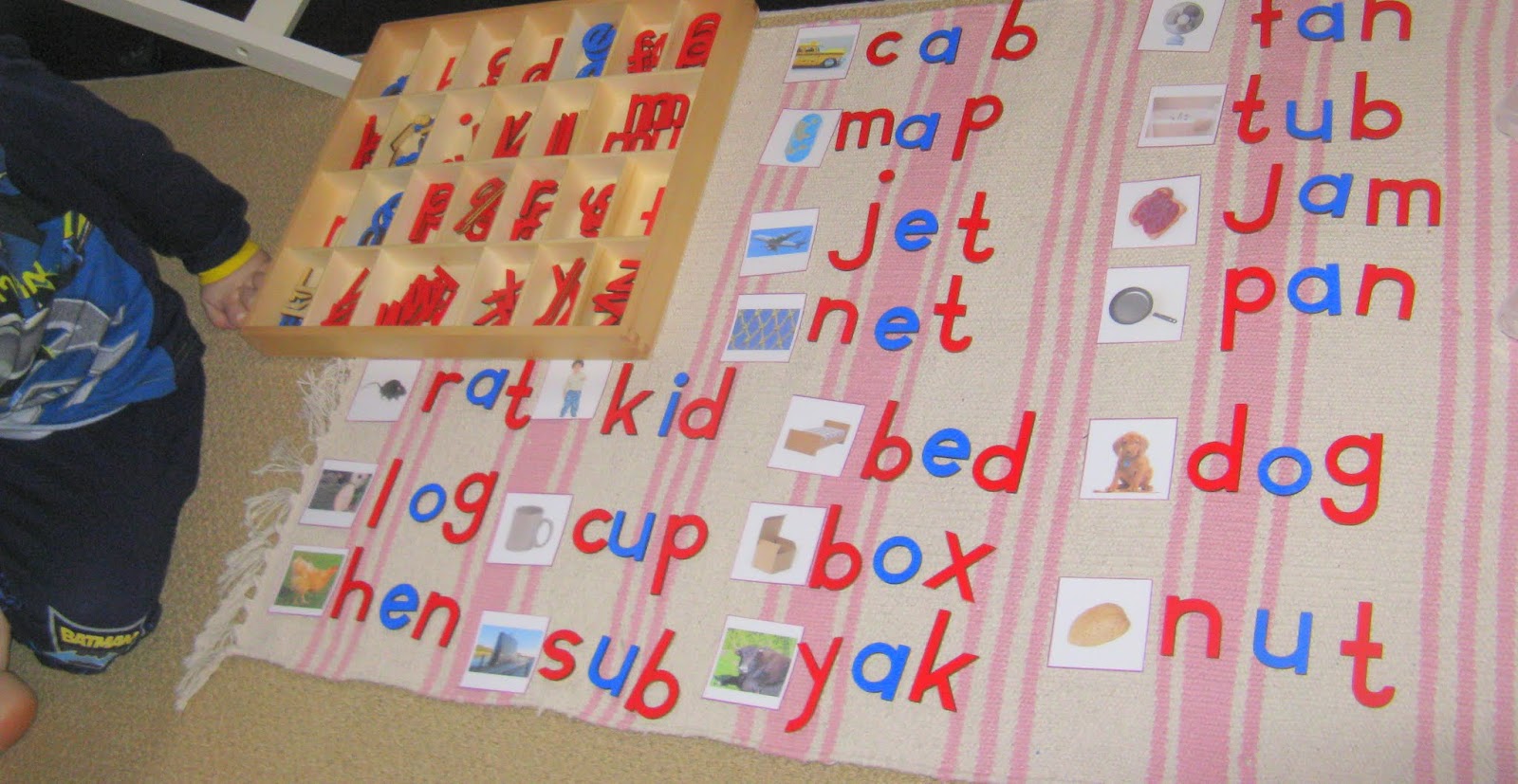 Pink Series Spelling, Montessori Language At Home - "Making Montessori ...
