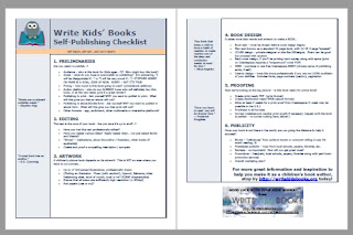 Get your FREE self-publishing checklist! ~ Write Kids' Books! | Write ...
