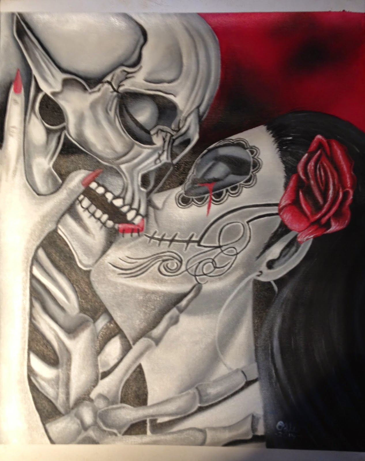 Art By Tom Odle - Minutes Before Six