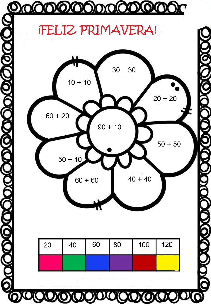 Escuela de Educación Primaria N°67 "COMBATE DE LOS POZOS": SUMAS DE COLORES