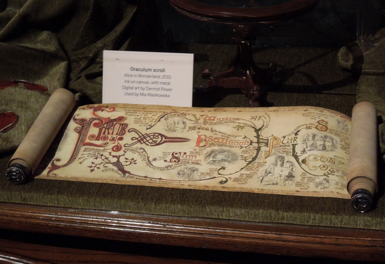 Original costumes and props from Tim Burton's Alice in Wonderland on ...