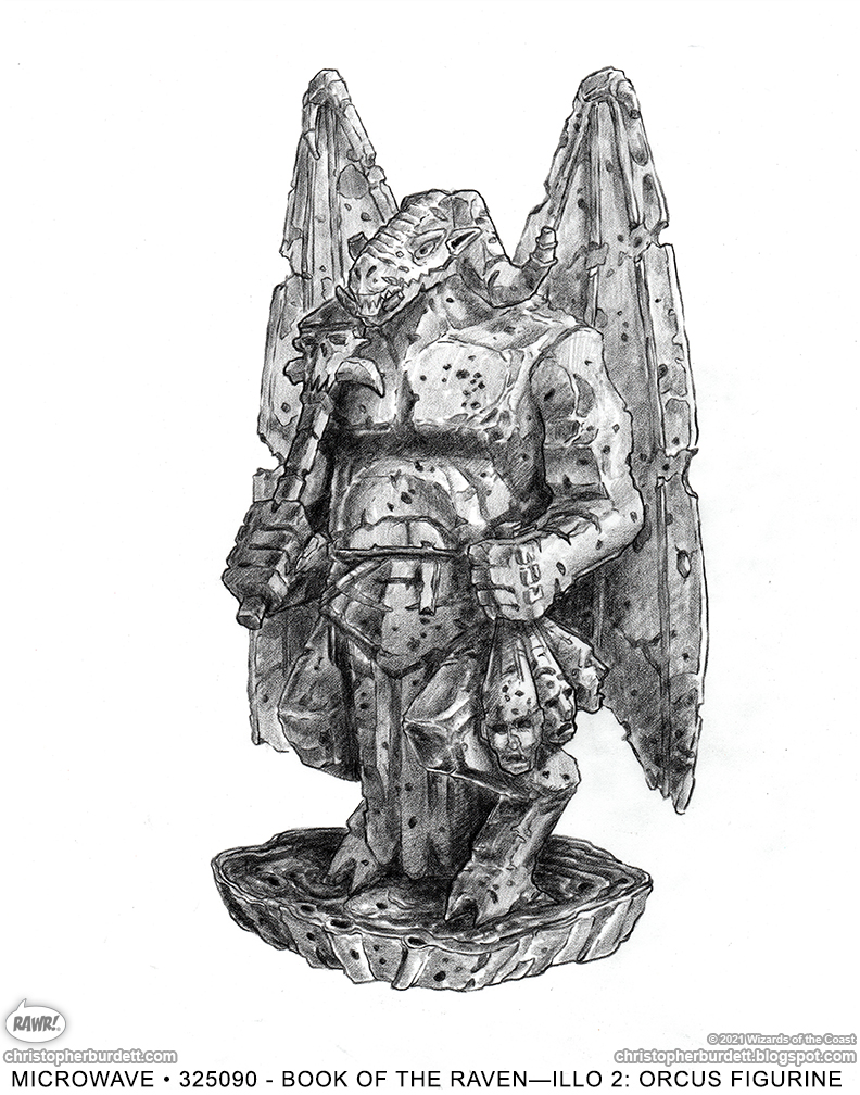 The DOODLES, DESIGNS, and aRT of CHRISTOPHER BURDETT: Orcus Figurine ...