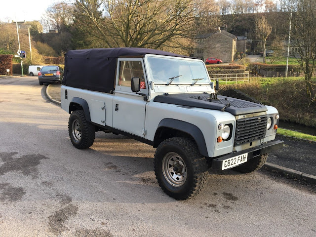 Landrover Defender: Land rover defender 110 ex mod soft top 2.5 diesel ...