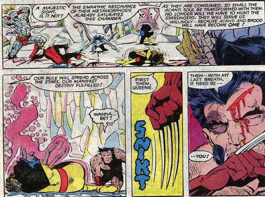 Marvel Comics of the 1980s: 1983: Infectious X-Men part VI: Charles In ...