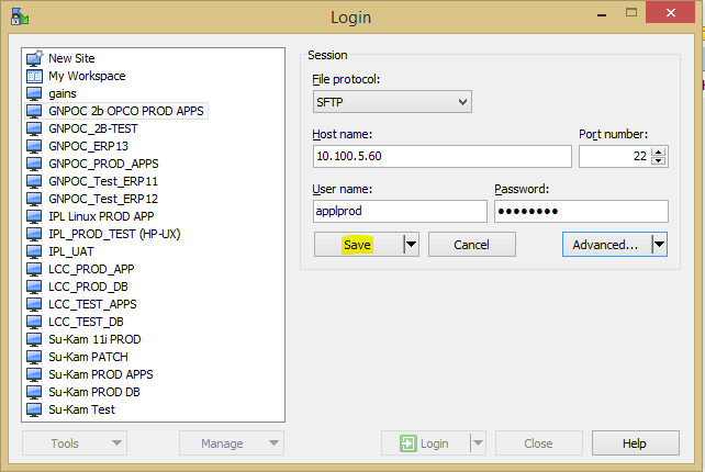 Davis Apps DBA: Optimize connection buffer size issue in Winscp