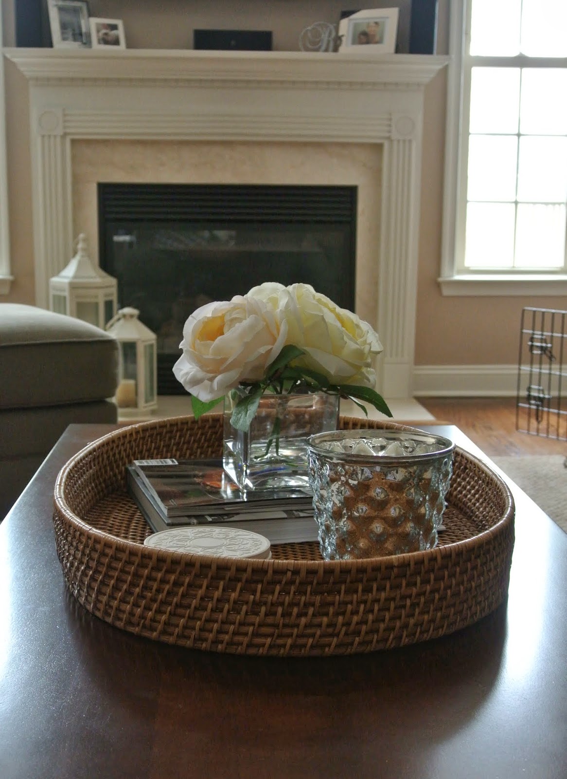 Olive Lane: Easy Coffee Table Styling