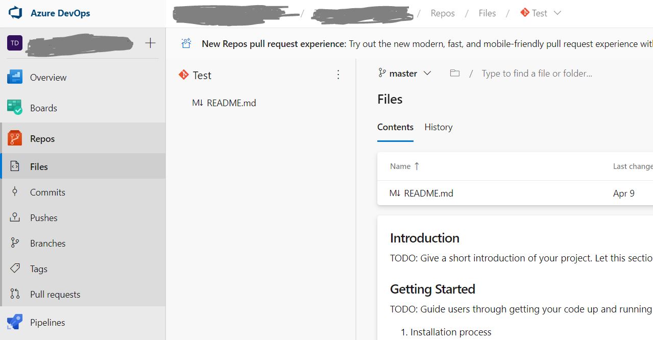 Azure Devops - Connect Data Factory to Azure DevOps Git repository