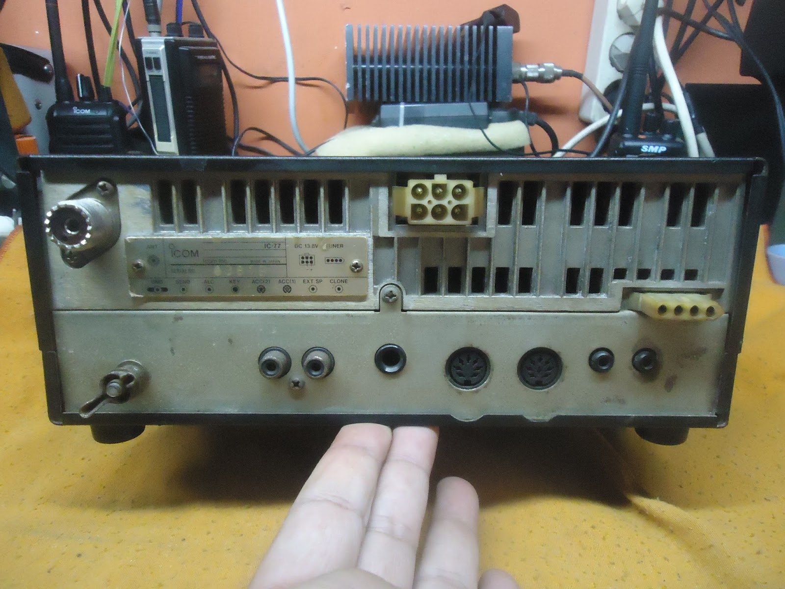 OBIN RADIO: ICOM IC77 ke3 sold out