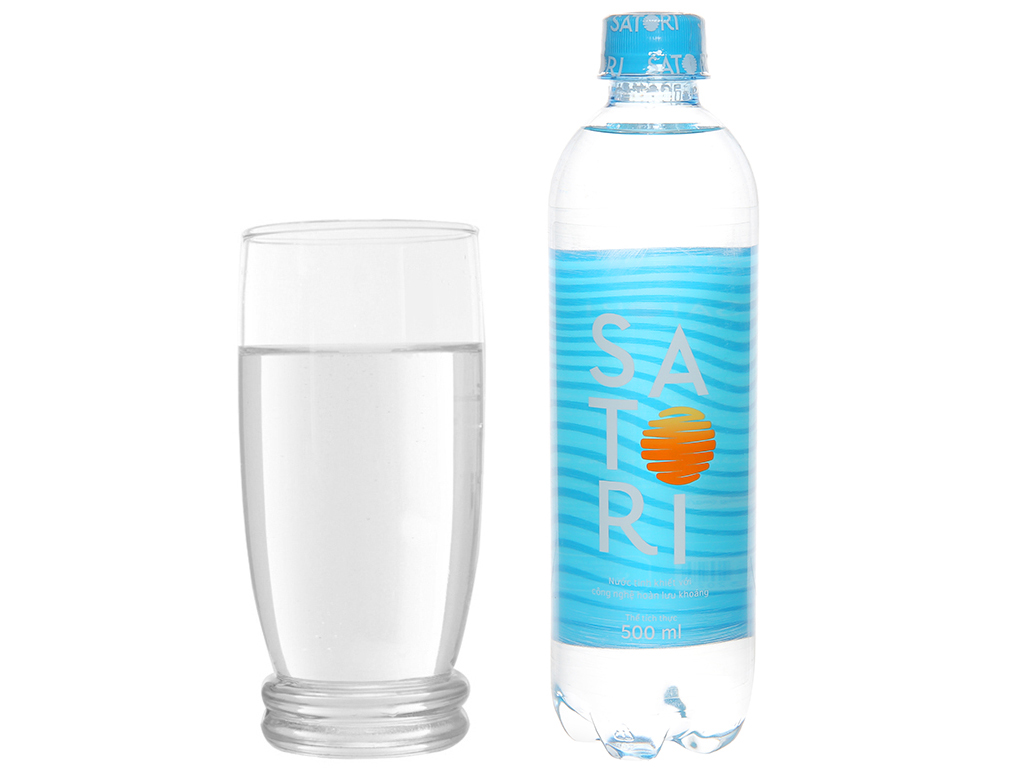 Thùng Nước Suối Satori 500ml (24 Chai)