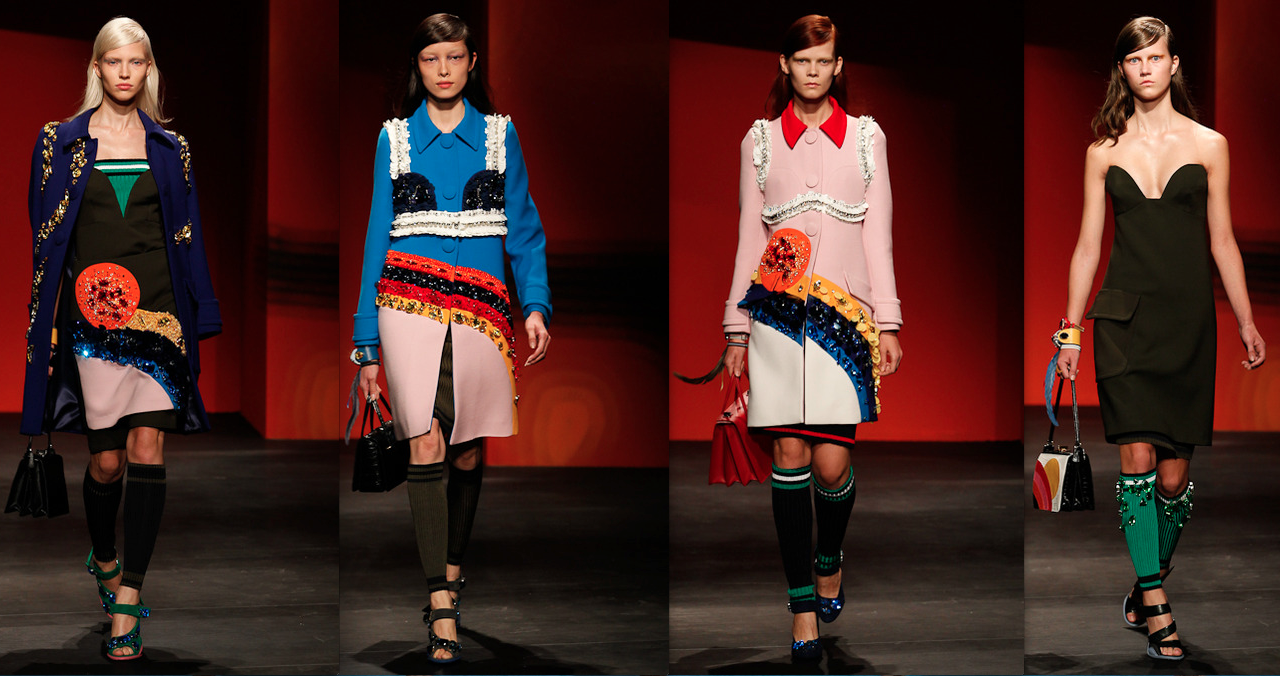 real life is elsewhere: prada - spring 2014 - milan
