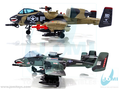 JoMi toys: Versus: 1997 GIJoe A-10 Thunderbolt and Soldier Force A-10 ...