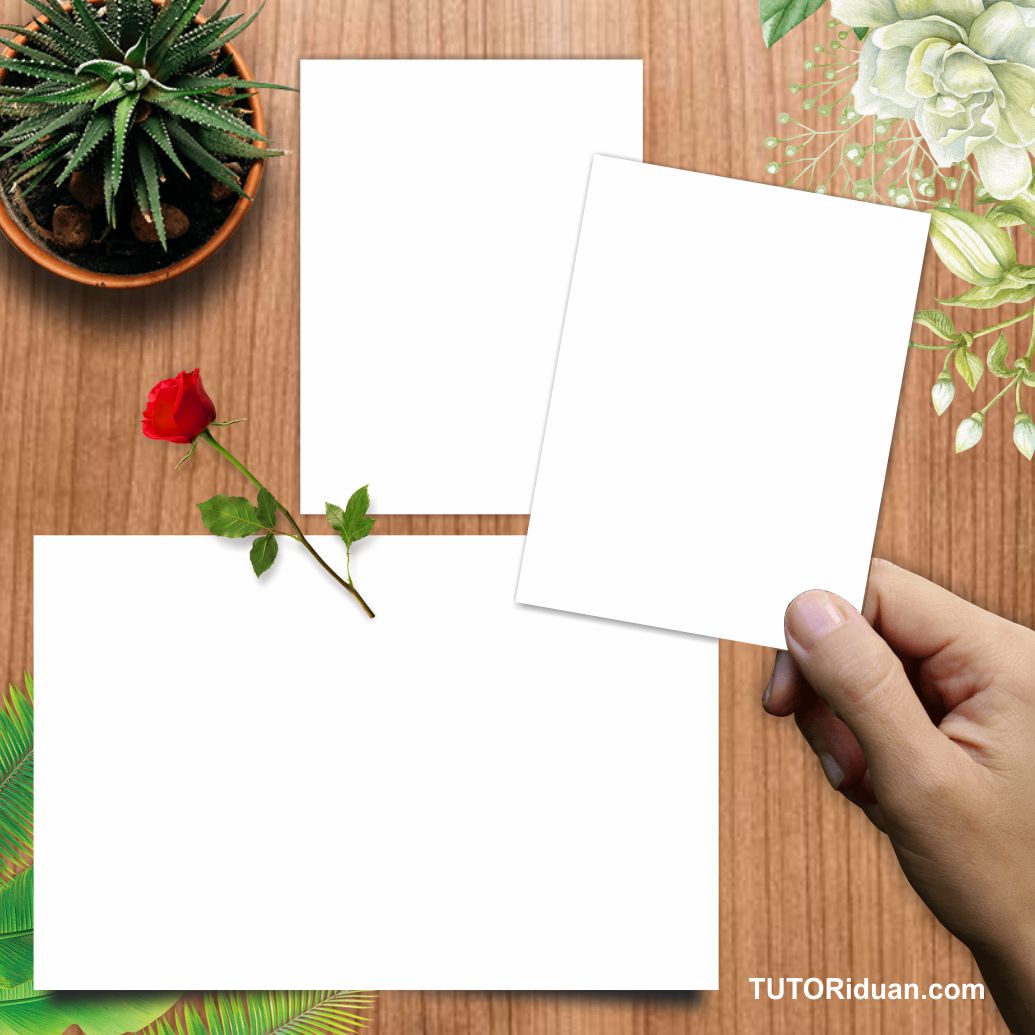 Free 4 Mockup Undangan Pernikahan Format CorelDraw (Free CDR ...