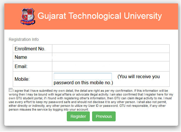 How to View Result & Create Account On GTU Portal