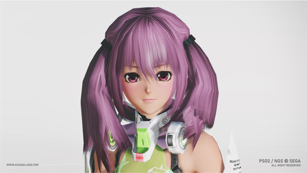 PSO2 NGS Character Creation - Custom #1 - Aisaga Land