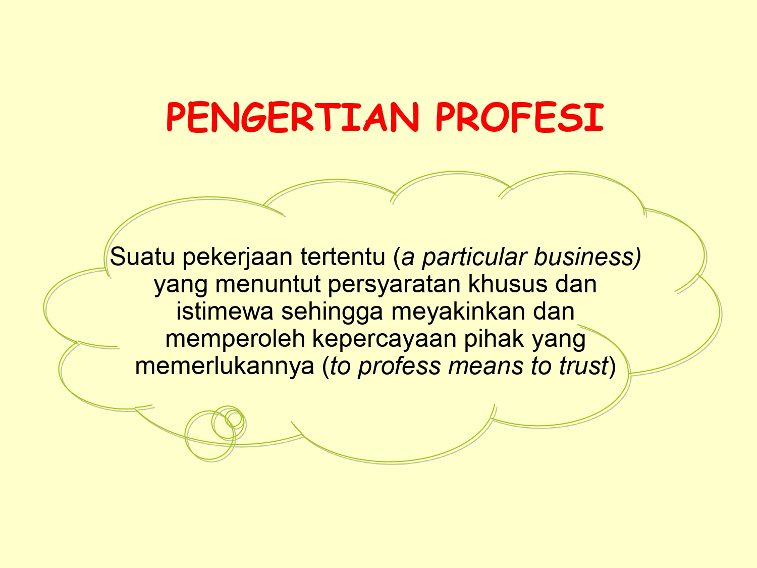Pengembangan Profesi Guru