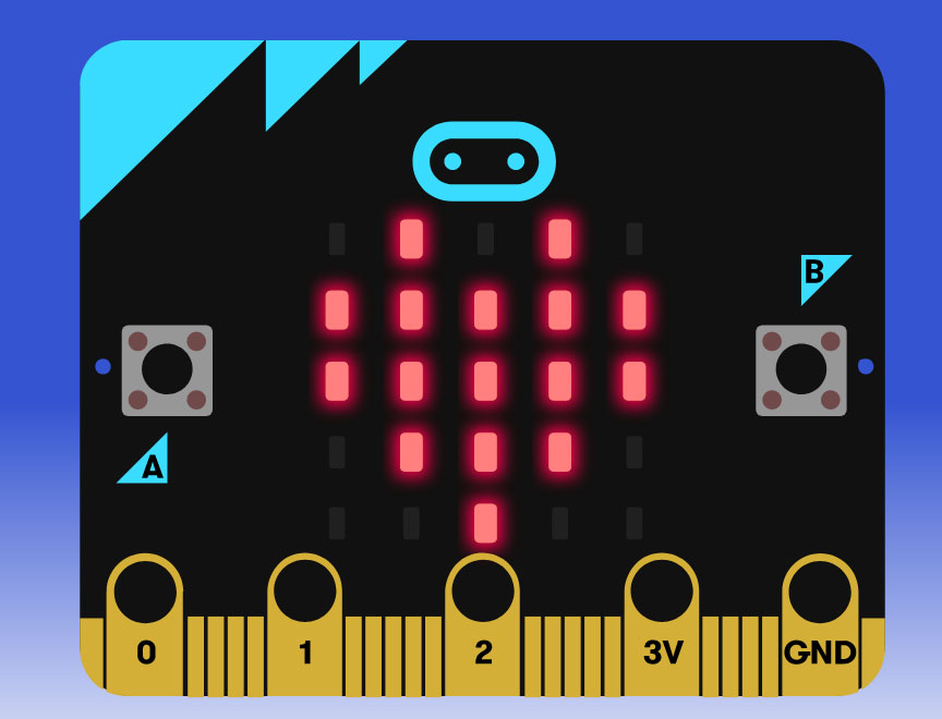 หุ่นยนต์ micro:bit: โปรแกรมแรก กับ บอร์ด micro:bit