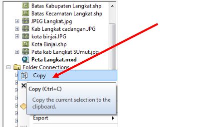 Cara Mudah Mengcopy Shapefile Arc GIS - Geograpik