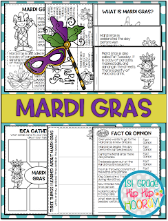 1st Grade Hip Hip Hooray!: Mardi Gras ... February 25th