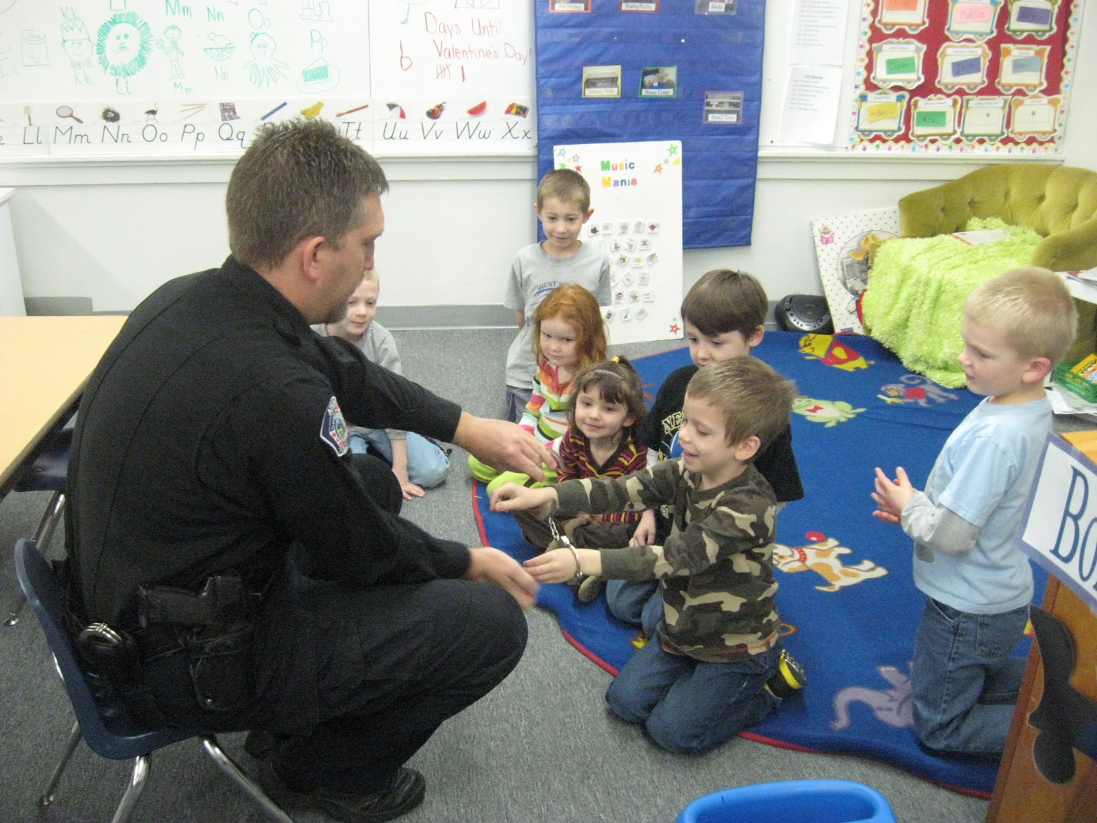 Monkeying Around in Little Critter's Preschool: P for Police