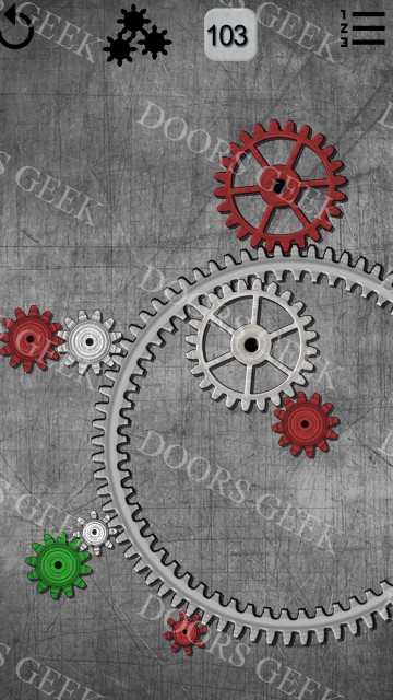 Gears Logic Puzzles Level 103 Solution ~ Doors Geek